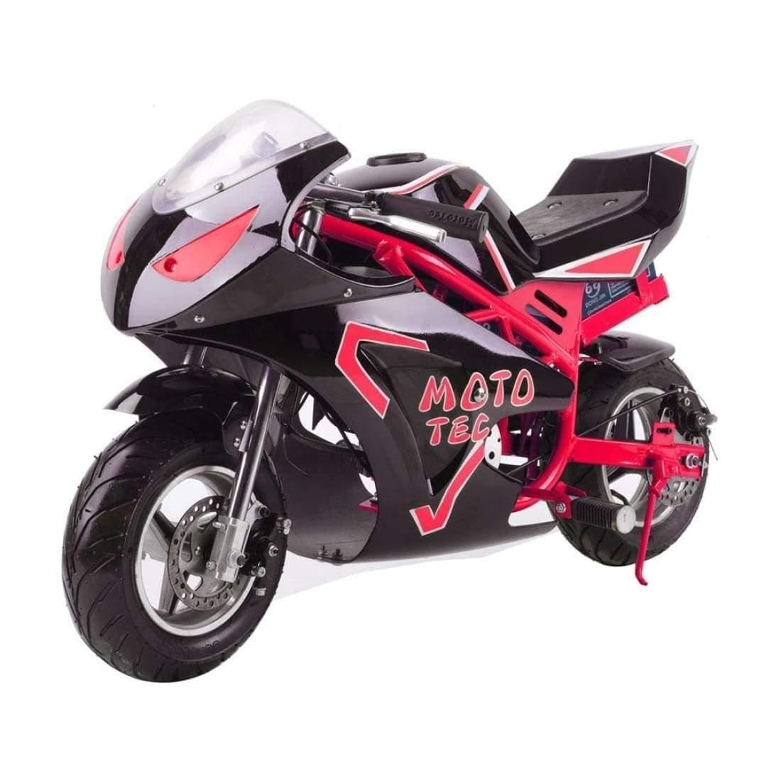 MotoTec 36v 500w Electric Pocket Bike GT Red – Little Riderz